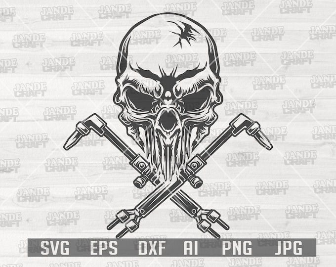 Weld Life With Skull SVG File,welder SVG File,welding SVG File-vector ...