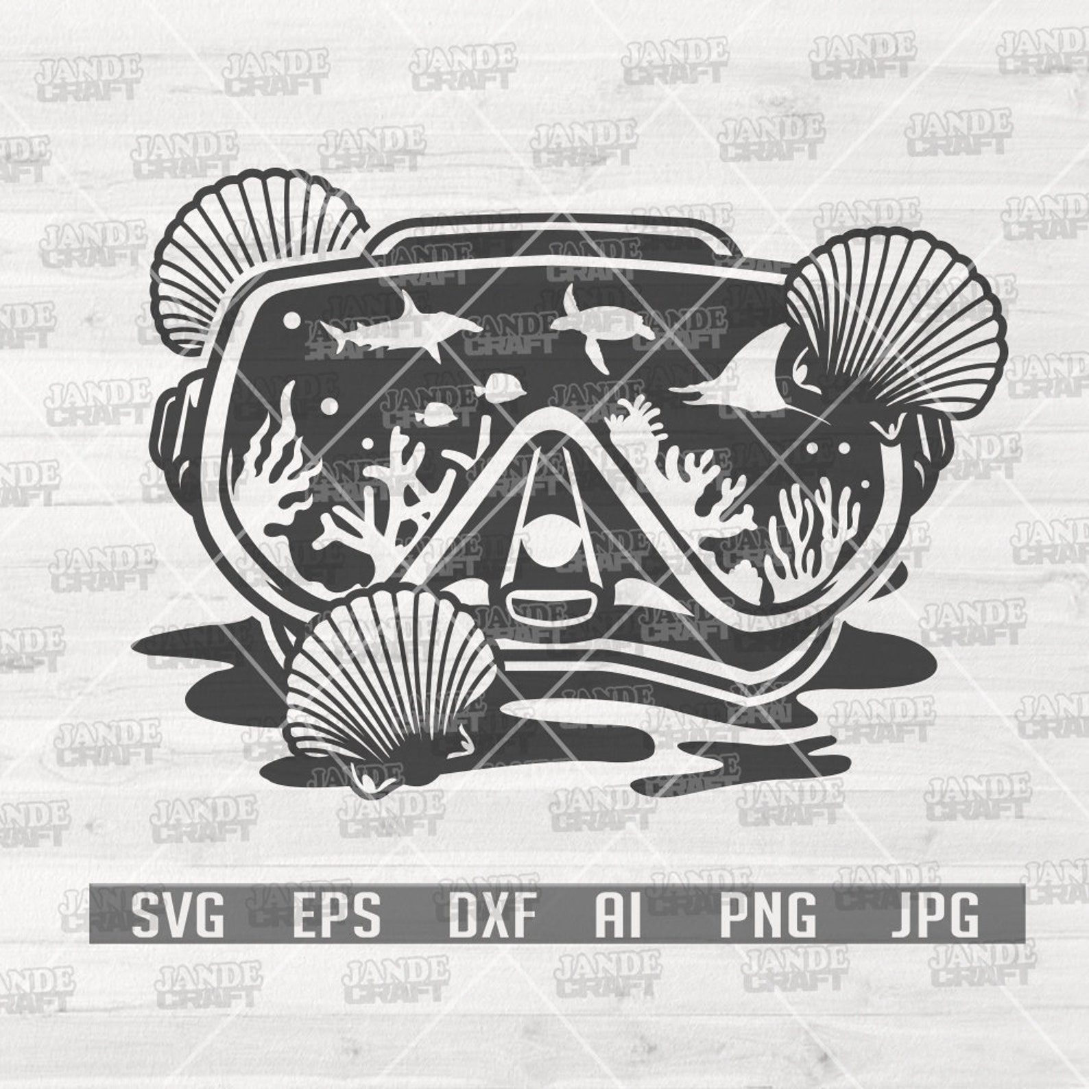 Scuba Life Svg Beach Life Svg Summer Svg Diver Svg - Etsy