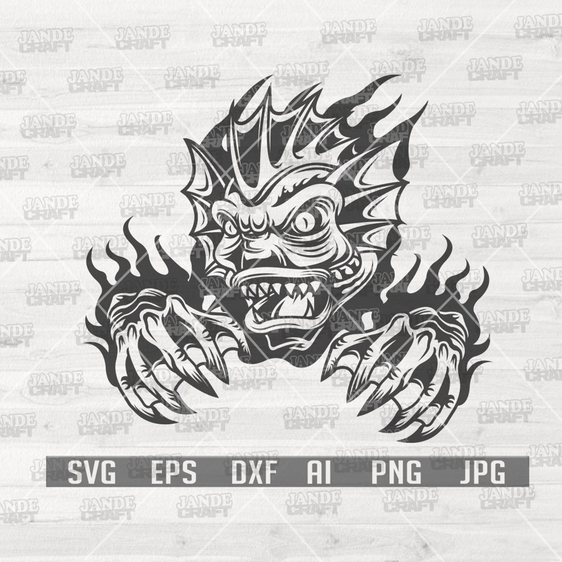 Sea Monster Svg Sea Creature Svg Monster Svg Sea Monster - Etsy