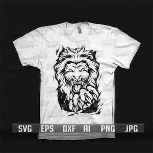 Scratch Beast Lion Claw Svg | King of the Jungle Clipart | Wild Animal ...