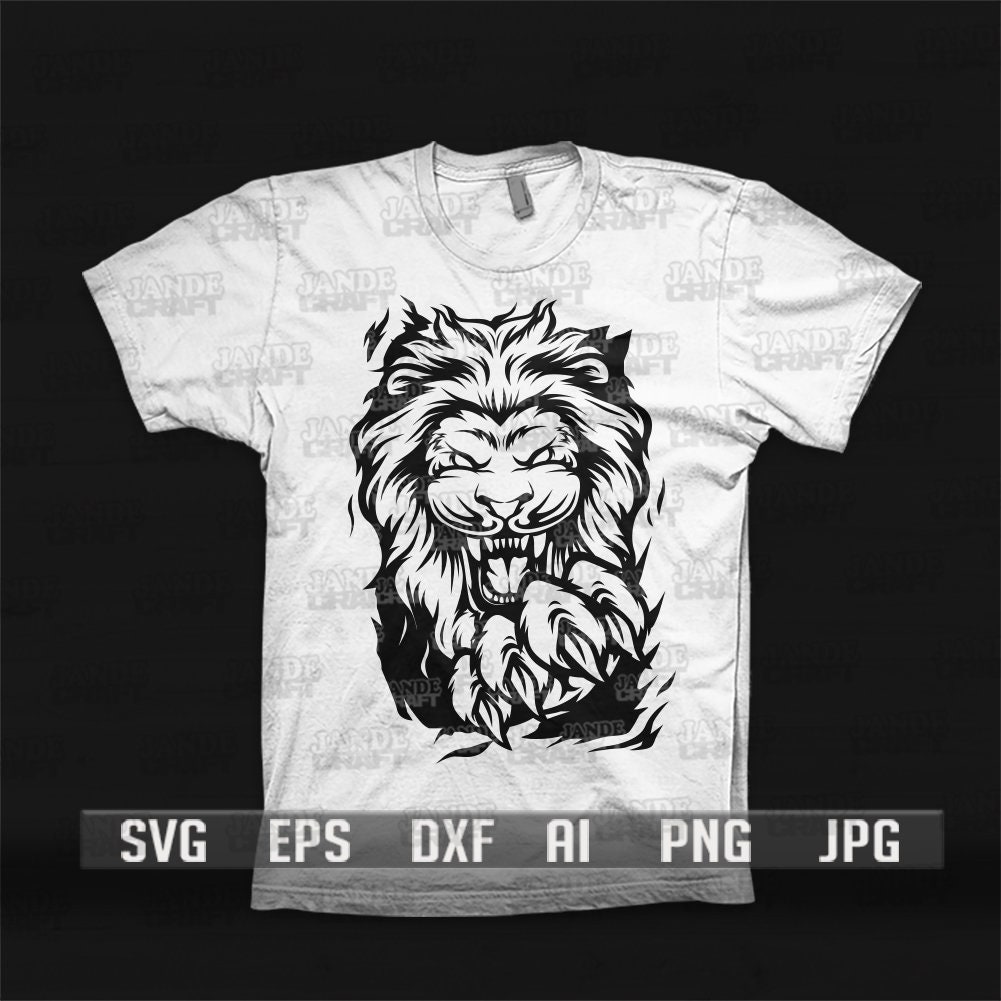 Scratch Beast Lion Claw Svg | King of the Jungle Clipart | Wild Animal ...