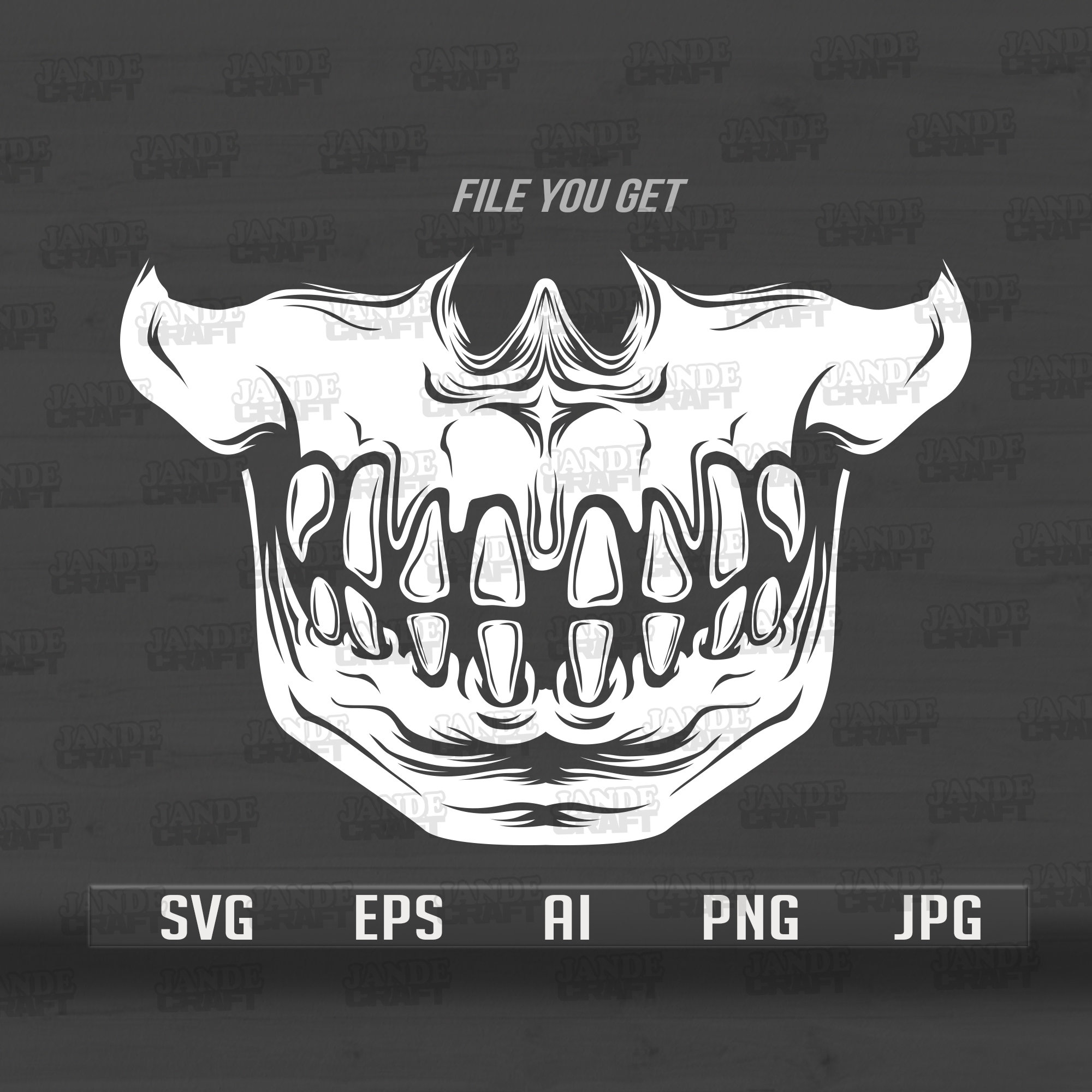 Digital Download Skull Design for Face Mask Human Skull - Etsy UK