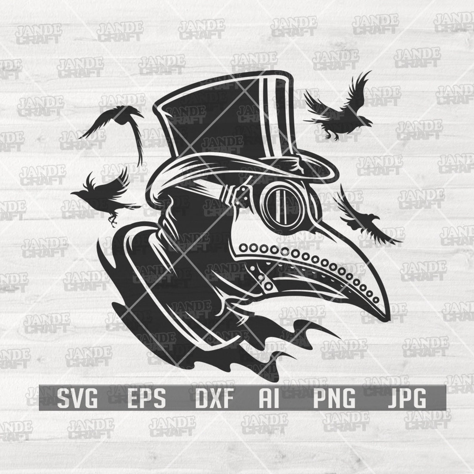 Plague Doctor Svg Halloween Svg Witch Doctor Svg - Etsy