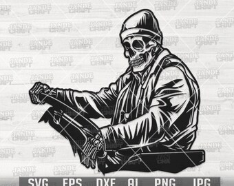 Ghost Driving Svg - Etsy