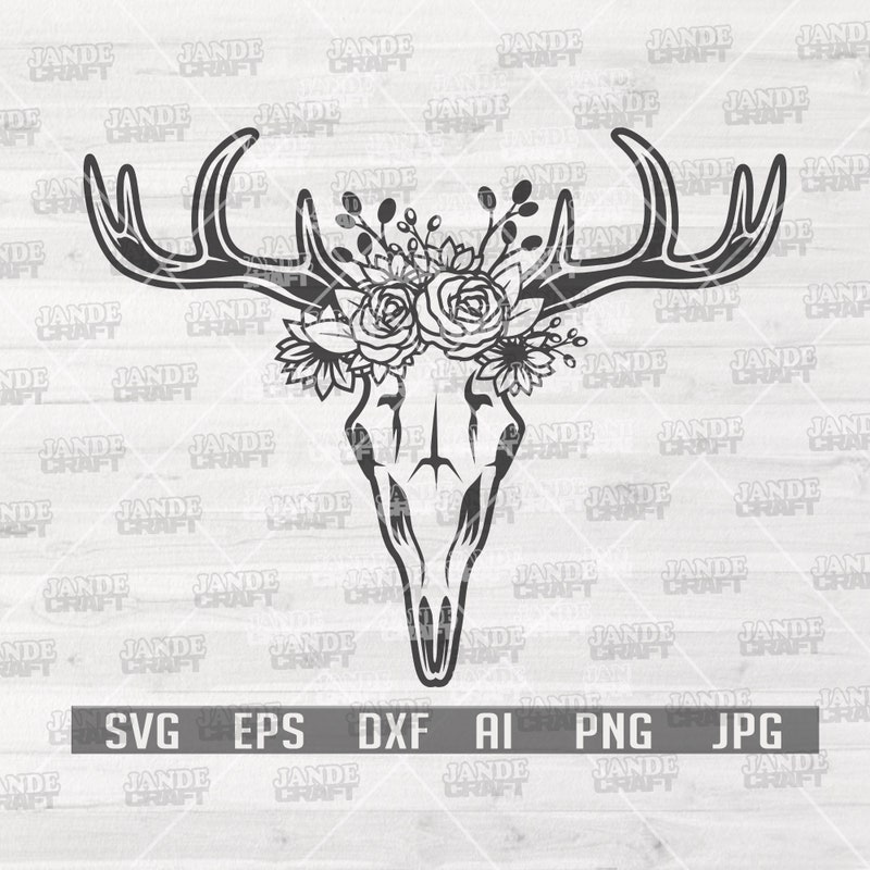 Deer Skull - Etsy