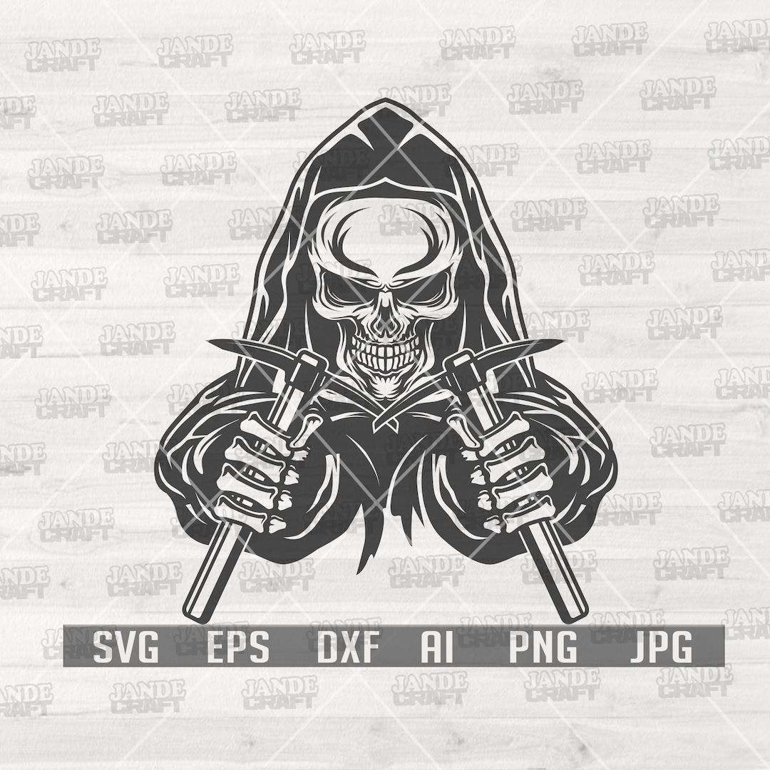Mining Skull Svg | Mining Svg | Mining Png | Cut Files | Dxf | Grim ...