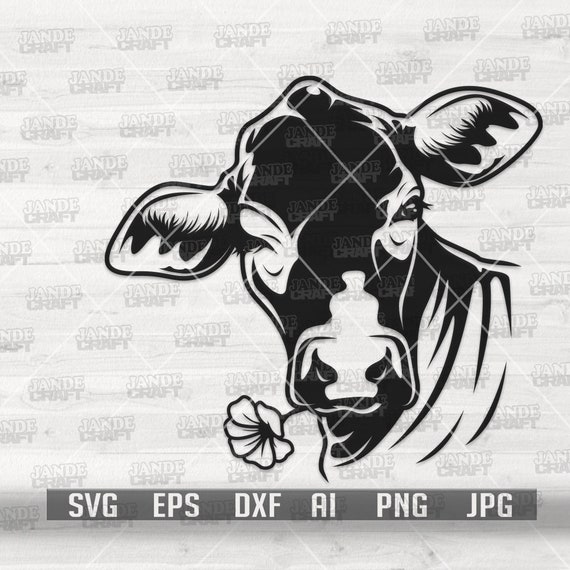Winking Cow Svg Winking Cow Clipart Winking Cow Cutfile - Etsy Finland