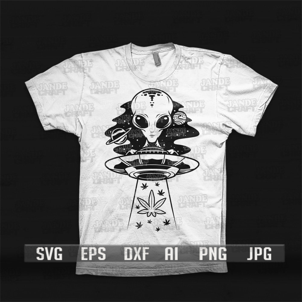 Alien Harvesting Weed Svg 420 Cut Files Marijuana Clipart - Etsy