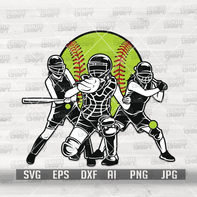 Softball Player Svg Ball is Life T-shirt Png Softball Logo - Etsy