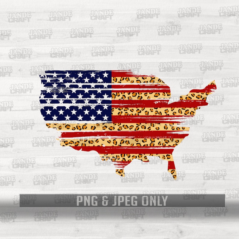 Distressed Cheetah USA Png & Jpeg Files Only USA Flag - Etsy