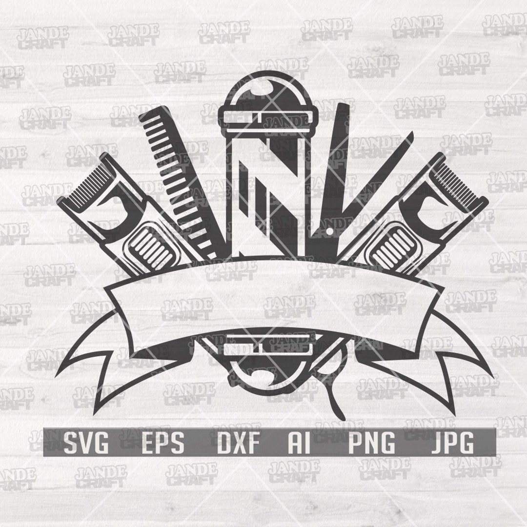 Barber Tools Svg | Barber Shirt Svg | Barber Cut File | Barber Clipart ...