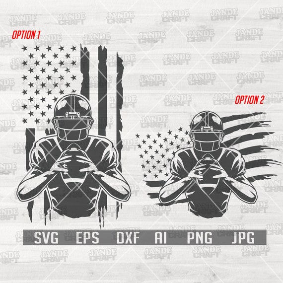 US Football Player Svg Us Football Svg Football Shirt Svg - Etsy