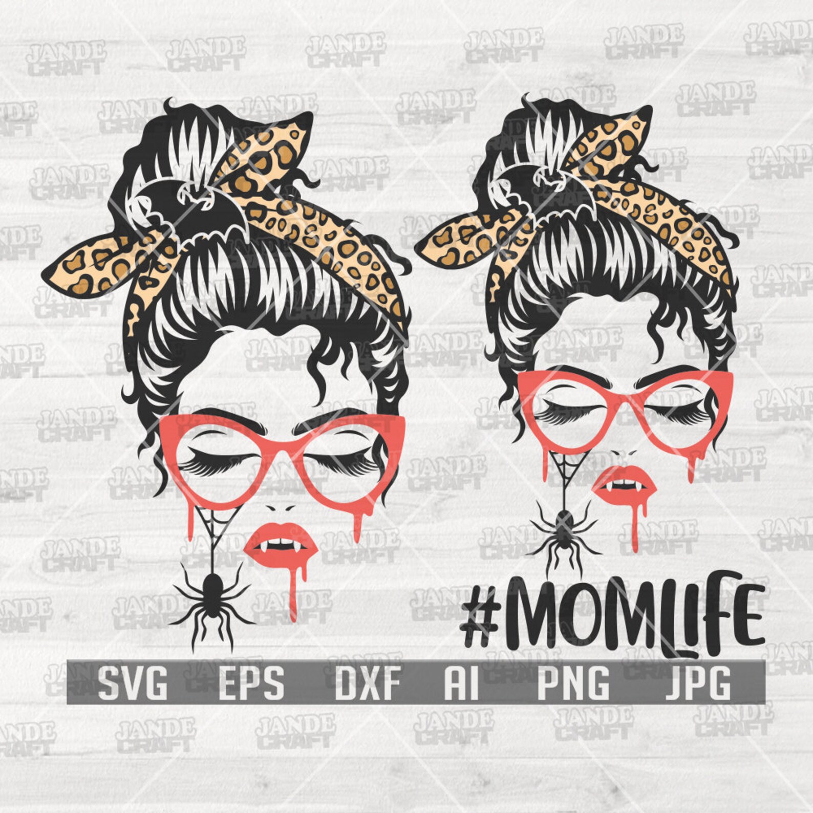 Vampire Mom Life Svg Halloween Mom Svg Vampire Svg - Etsy