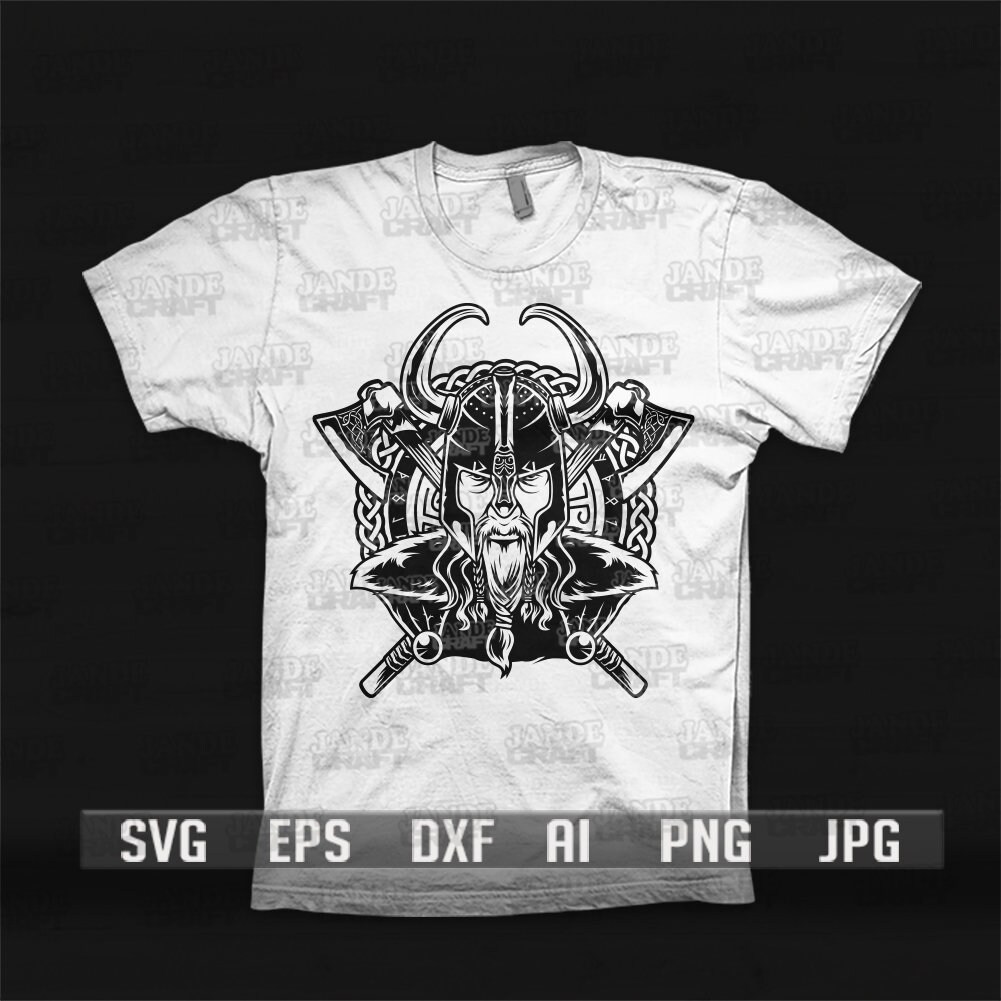 Viking Warrior Svg Valhalla Svg Norse God Svg Viking | Etsy