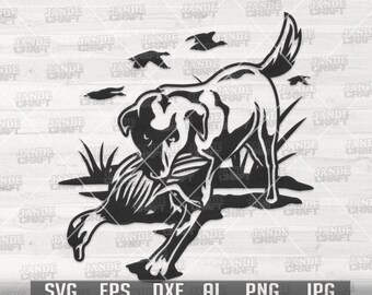 Duck Hunting Scene Svg Hunter Dad Clipart Waterfowl Cutfile Goose Hunt ...
