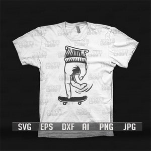 Fingerboard Skate Svg | Skater Shirt Png | Skateboard Lover Cutfile ...