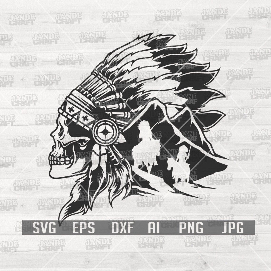 Native American Skull Svg Indian Tribe Svg Teepee Svg - Etsy