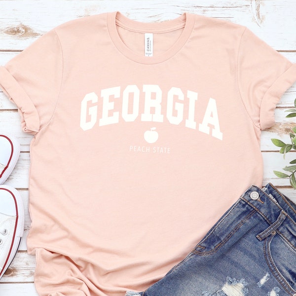 Georgia Peach Svg - Etsy