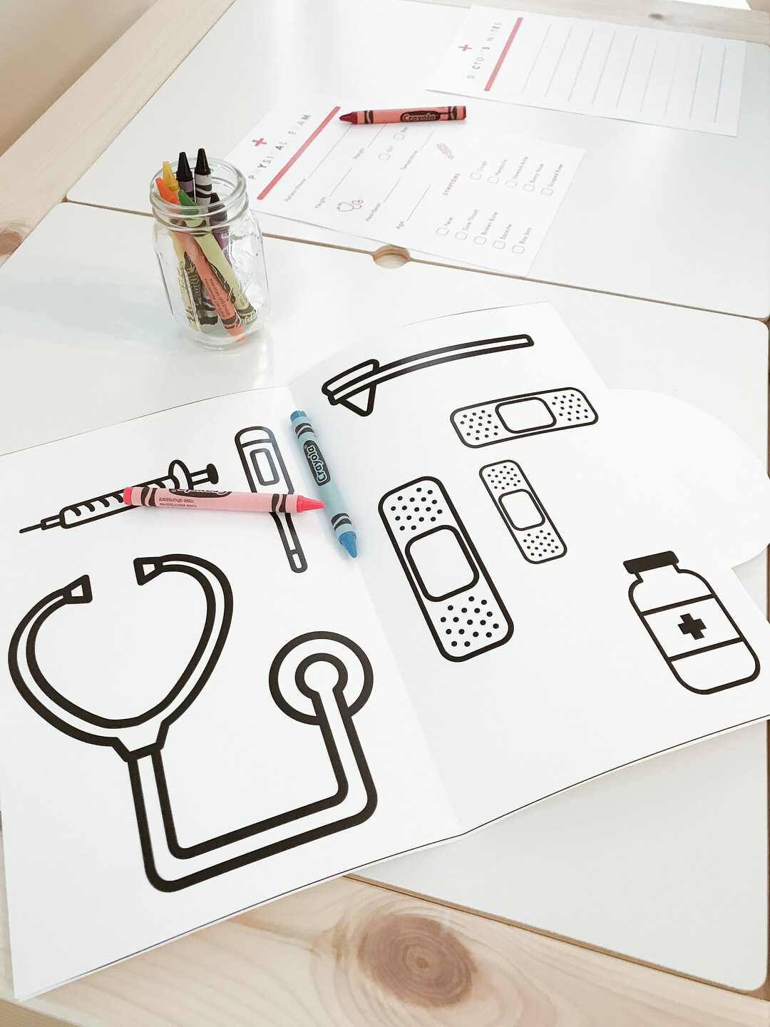 Dramatic Play - Hospital - Doctor's Office - Home School Activity - Etsy