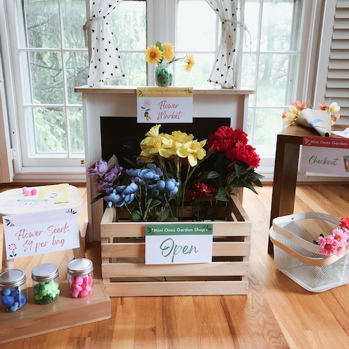 Flower Shop Dramatic Play Center Flower Market Sensory - Etsy