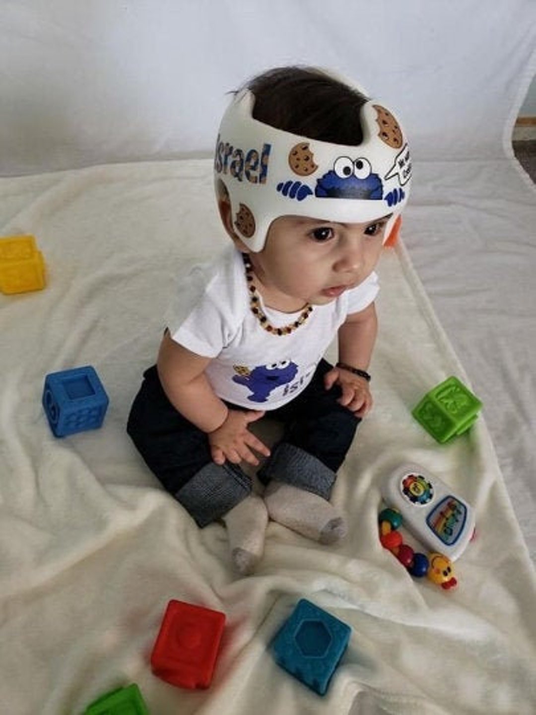 Custom Design Doc Band Decoration Decals, Stickers, Cranial Helmet ...