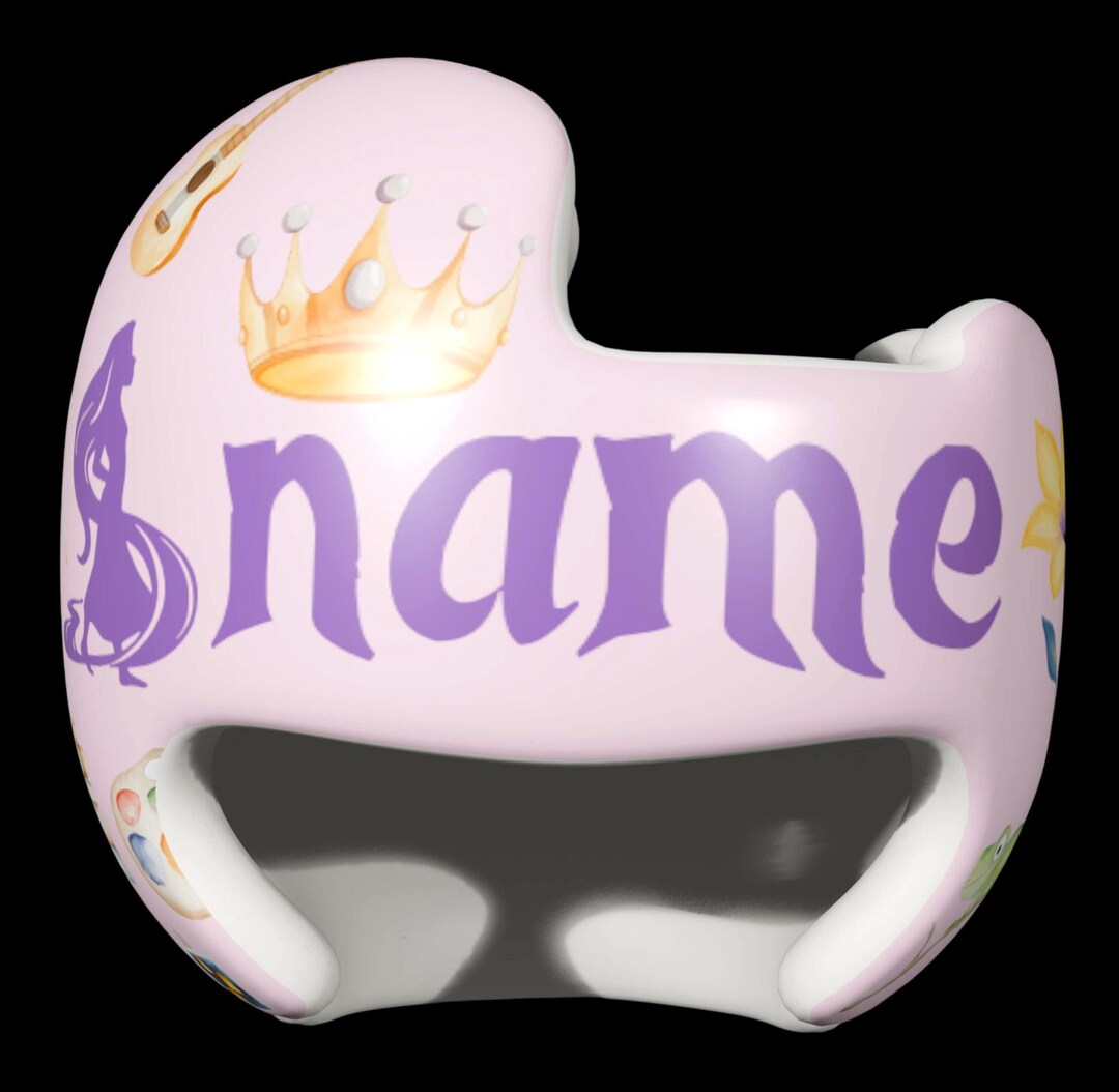 Lantern Princess Cranial Helmet Decal – Fairytale-inspired Baby Helmet ...