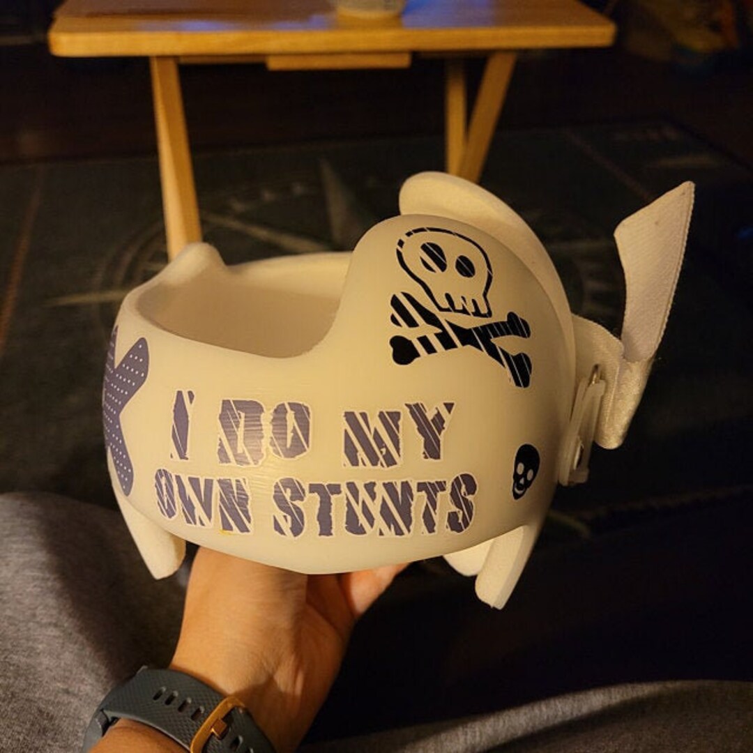 Custom Design Doc Band Decoration Decals, Stickers, Cranial Helmet ...