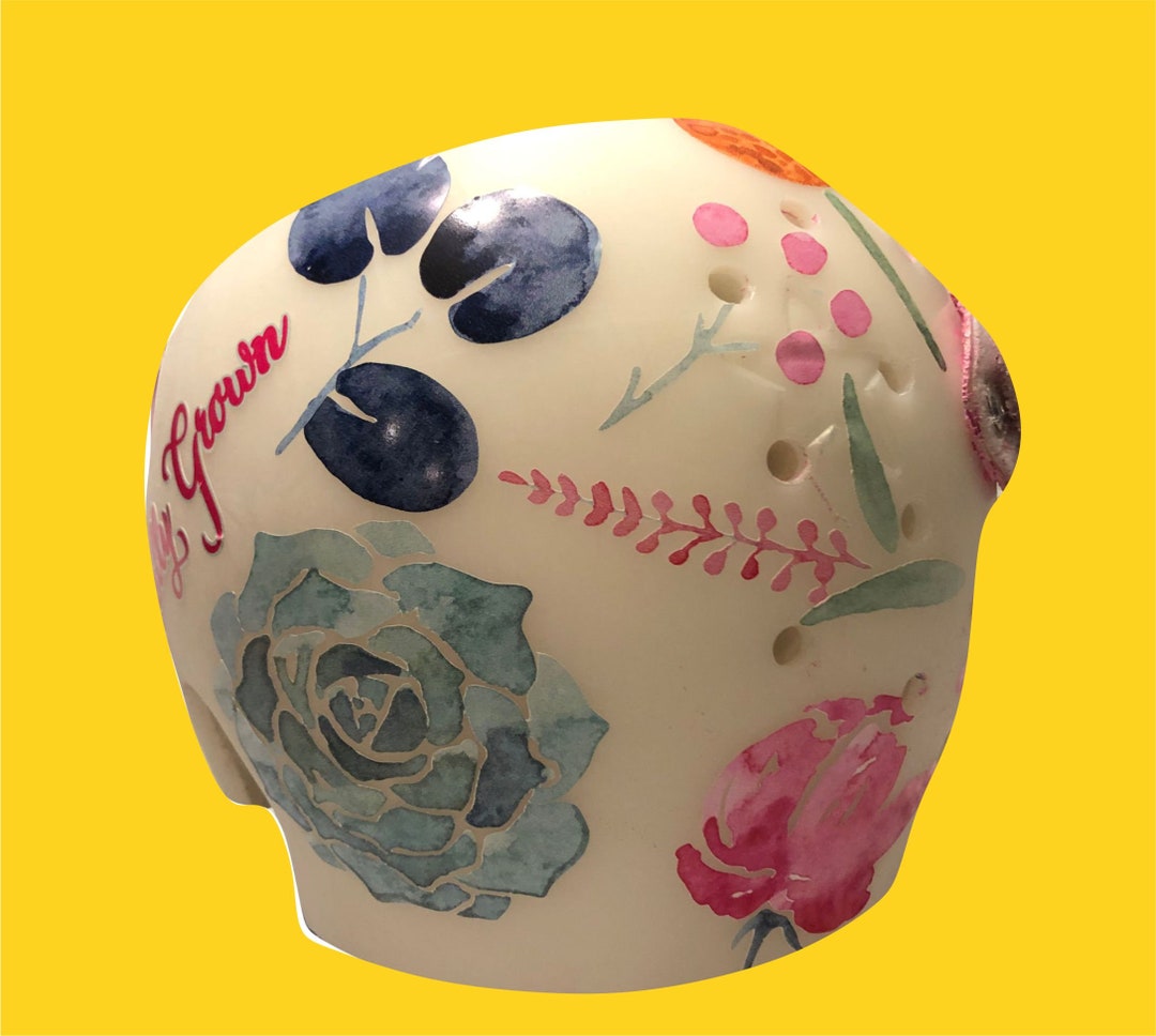 Custom Design Doc Band Decoration Decals, Stickers, Cranial Helmet ...