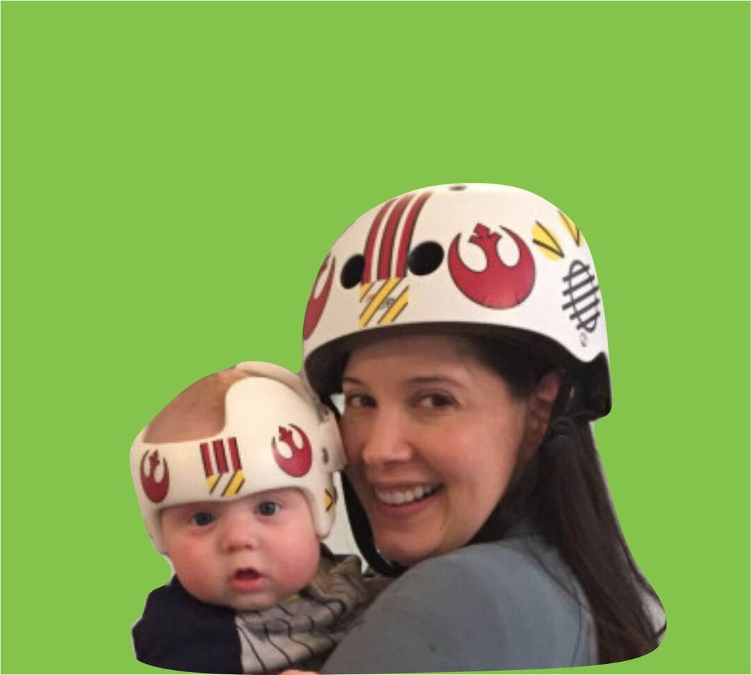 Custom Design Doc Band Decoration Decals, Stickers, Cranial Helmet ...