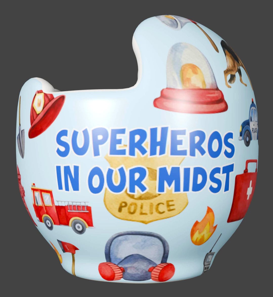 Everyday Heroes Helmet Decals | Police Firefighter EMT Cranial Band ...