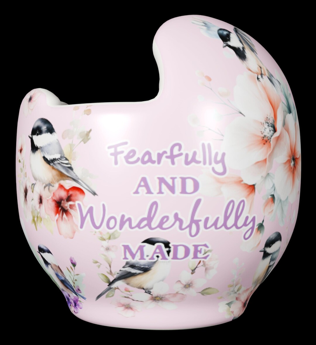 Floral Bird Cranial Helmet Decal – “fearfully and Wonderfully Made ...