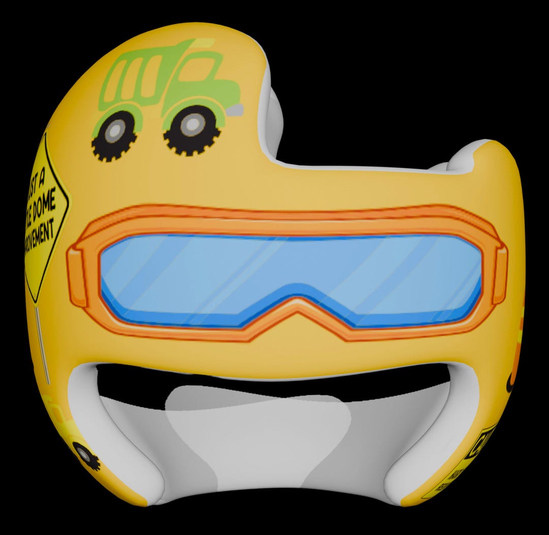 Custom Design Doc Band Decoration Decals, Stickers, Cranial Helmet ...