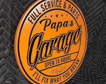 Full Service Garage Sign - Etsy