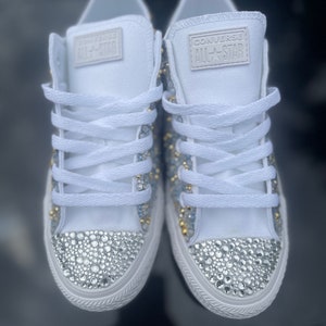 Adult Custom Bedazzled Bling Converse - Etsy