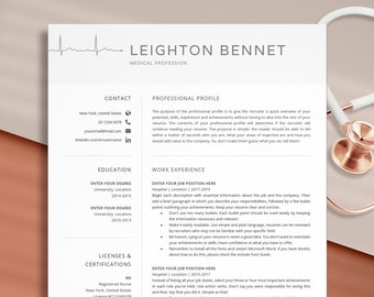 Registered Nurse Resume Template Nursing Student Resume, RN Resume ...
