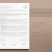 ATS Legal Resume Template Word, Paralegal Resume Template Word, ATS ...