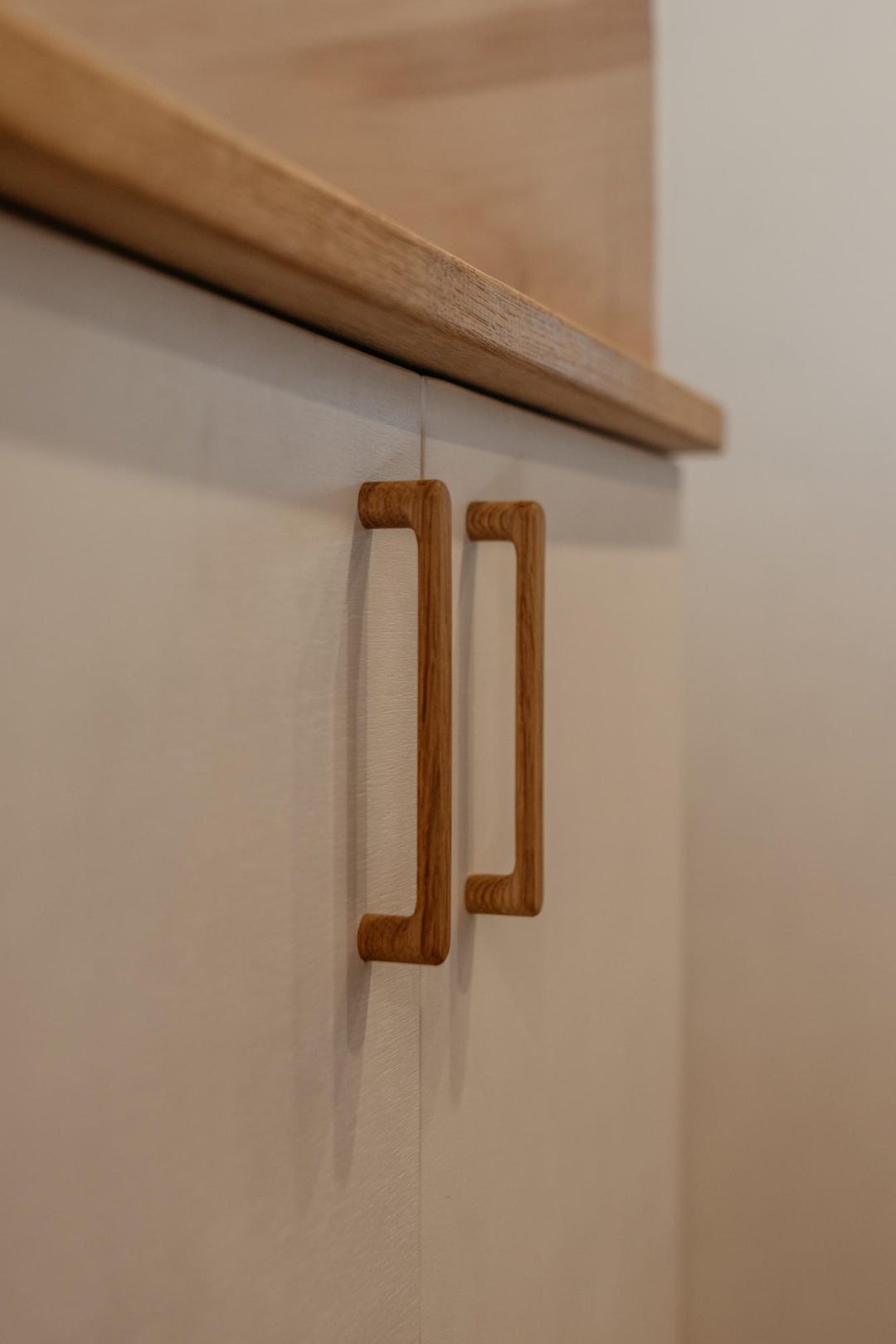 Oak Furniture Handle 255, Rounded Design, Narrow, Various Lengths ...