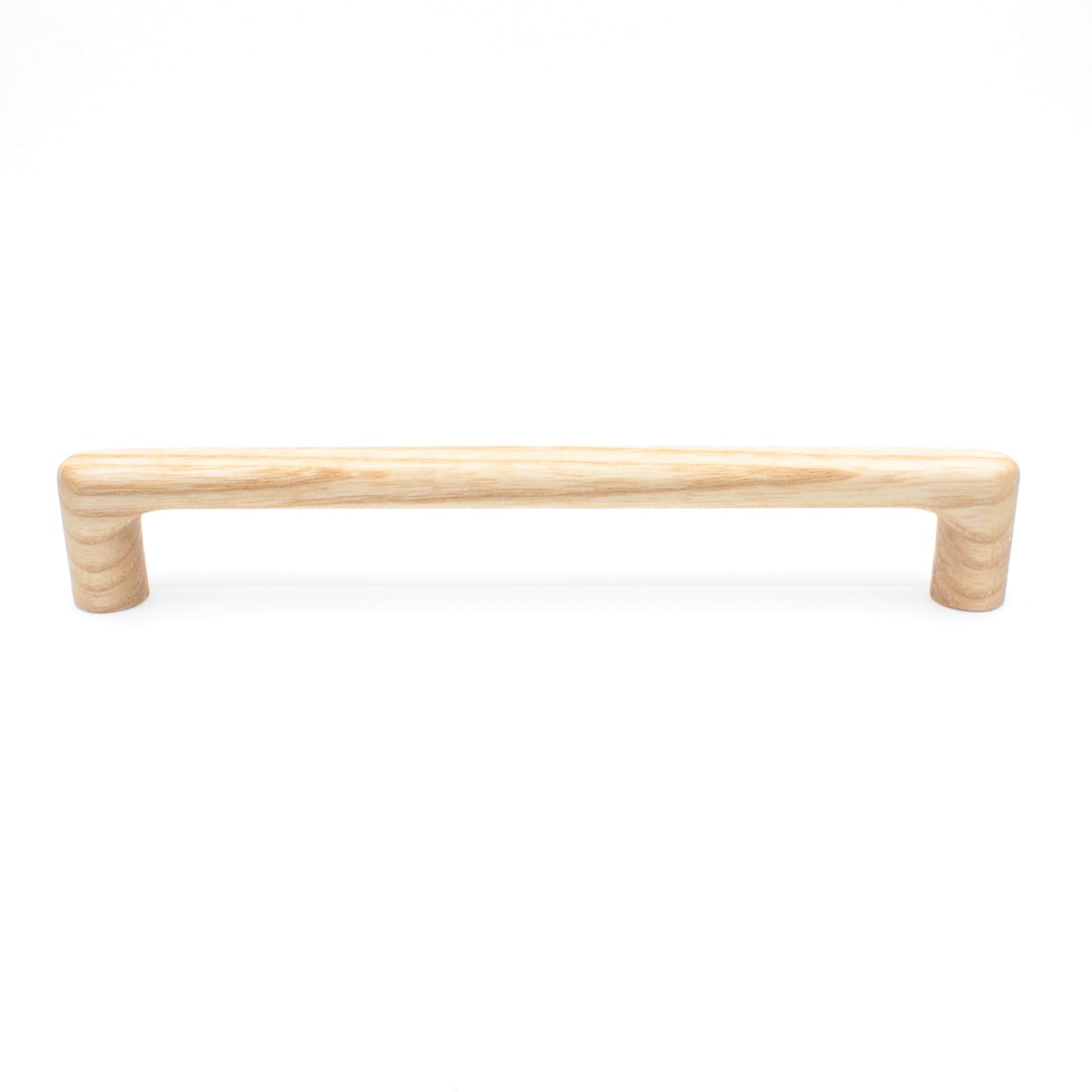 Ash Furniture Handle 255 Rounded Design Narrow Various Lengths. Natural ...