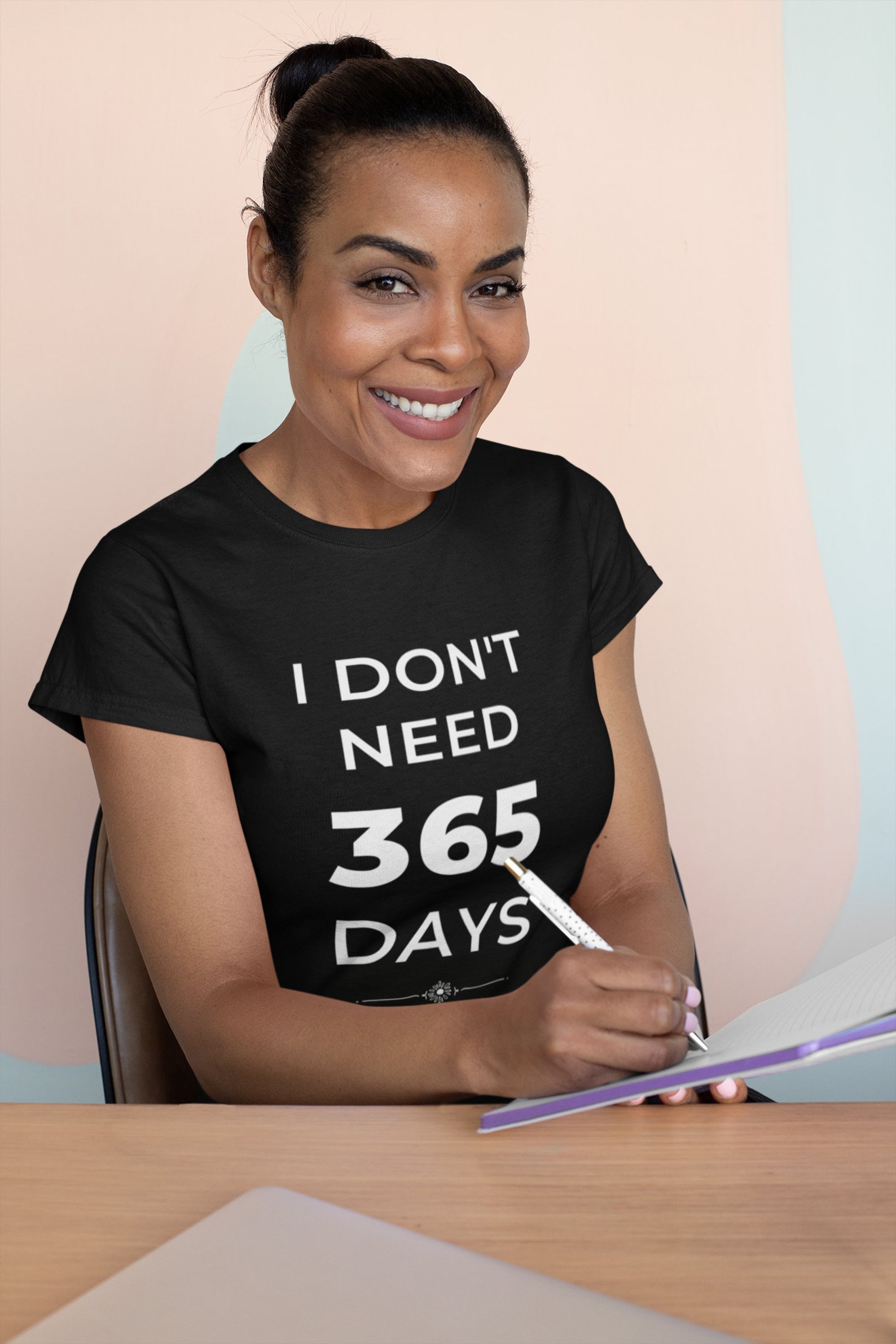365 Days Short-sleeve T-shirt - Etsy