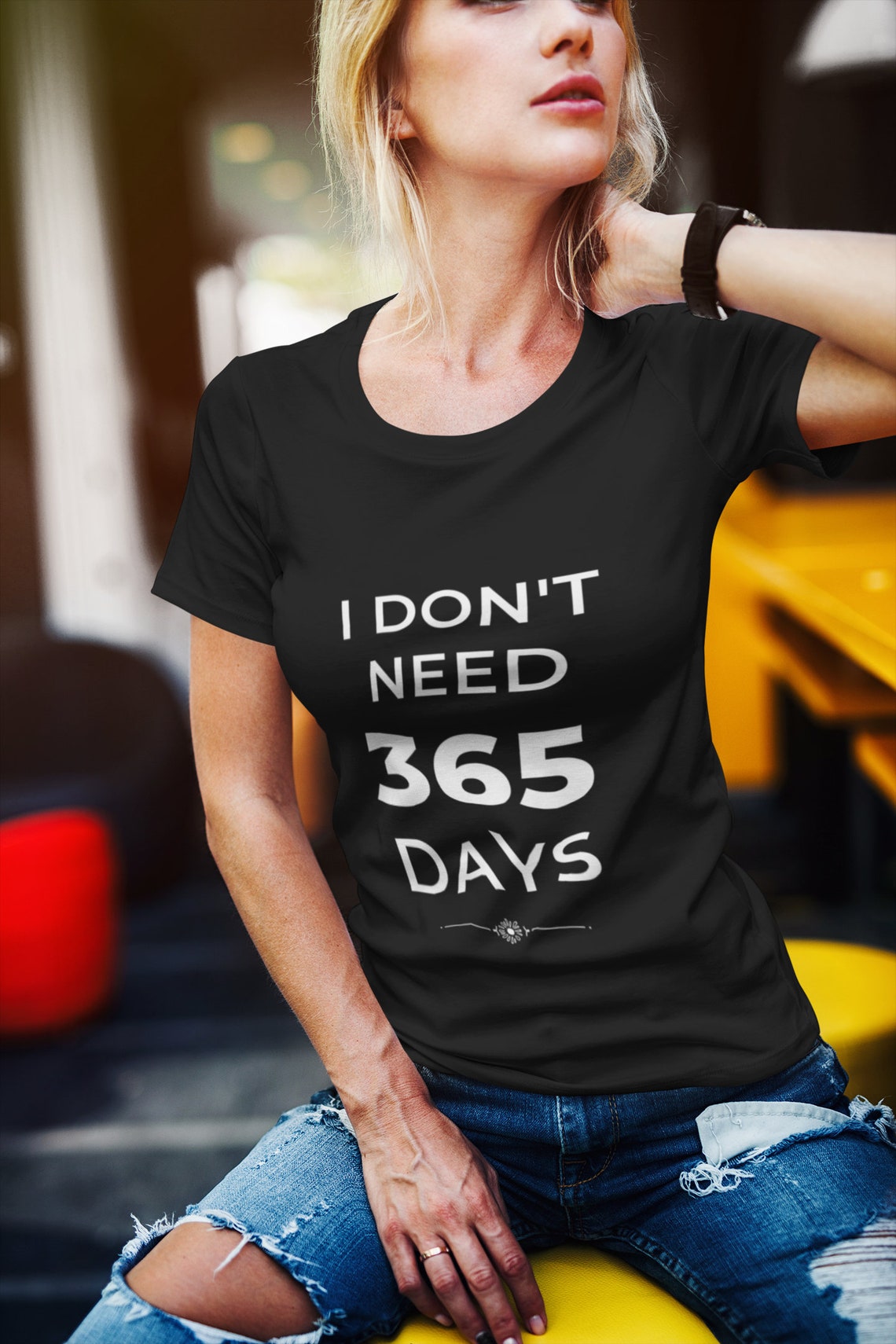 365 Days Short-sleeve T-shirt - Etsy