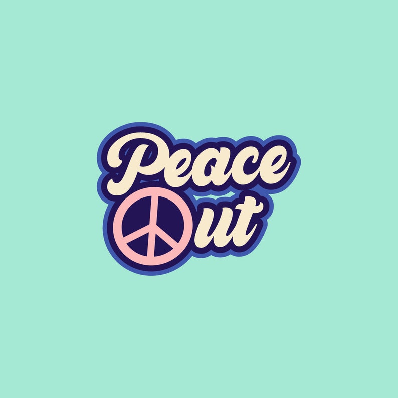 Printable Groovy Sticker Pack Retro Aesthetic Stickers Retro - Etsy