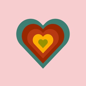 Printable Groovy Sticker Pack, Retro Aesthetic Stickers, Retro Stickers ...