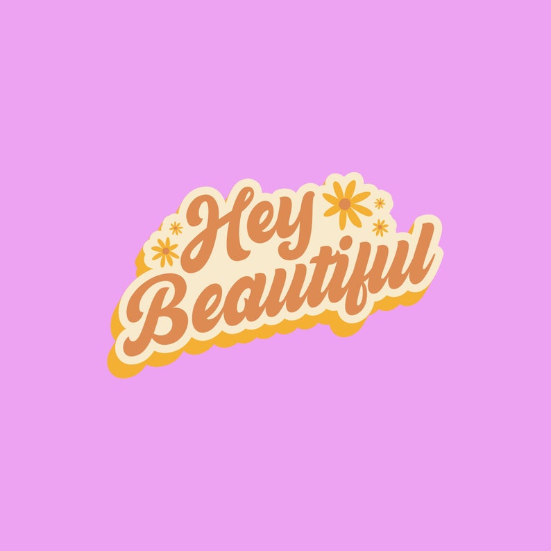 Printable Groovy Sticker Pack Retro Aesthetic Stickers Retro - Etsy