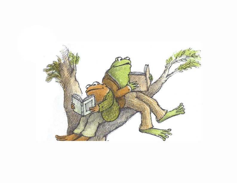 Frog and Toad Postcards Cottagecore Postcards Printable - Etsy