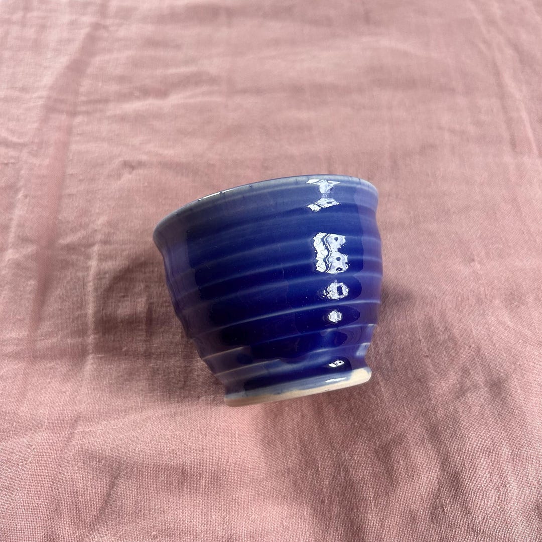 Royal Blue Cup - Etsy