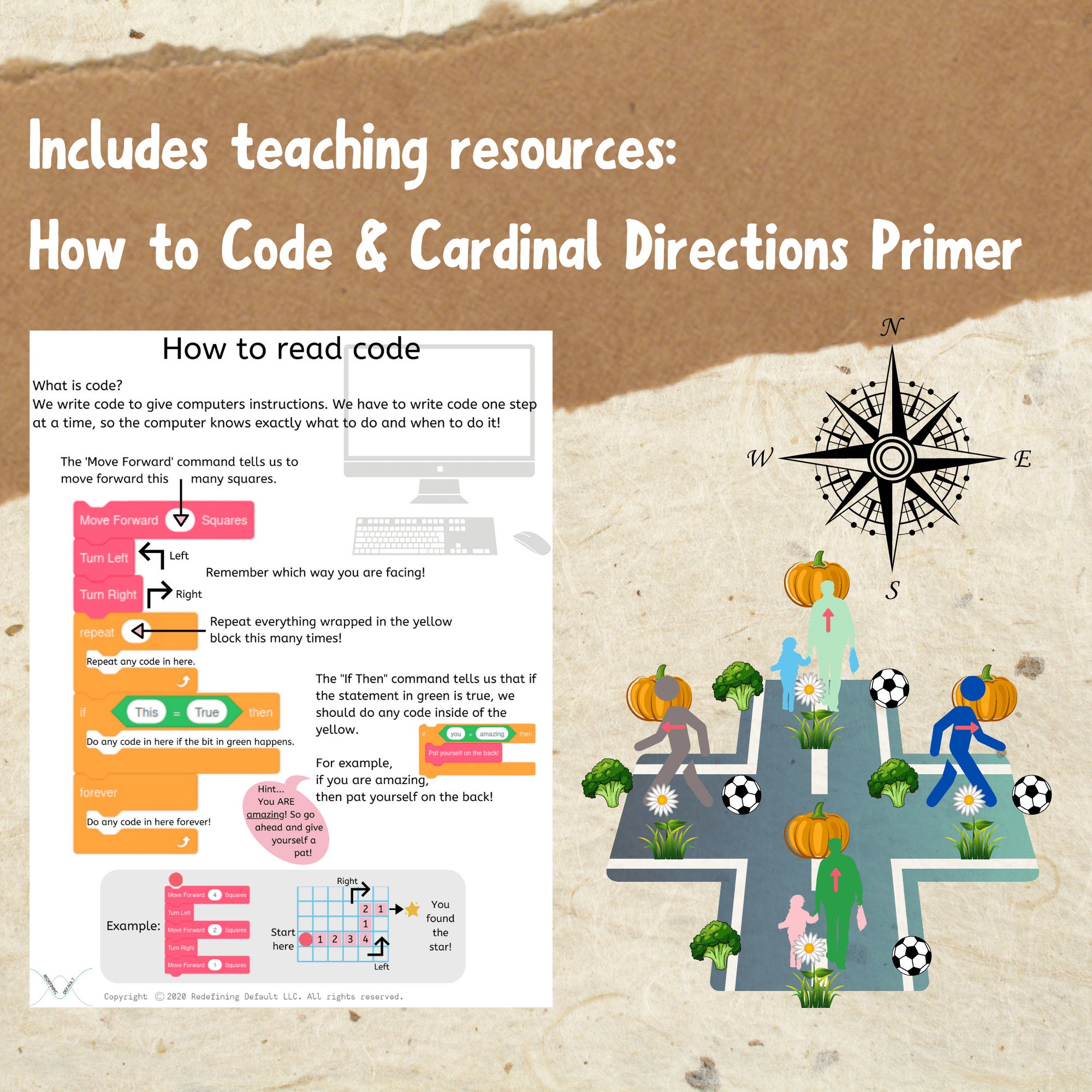 Coding 1 Educational Treasure Hunt: Captain Binary | Cardinal ...