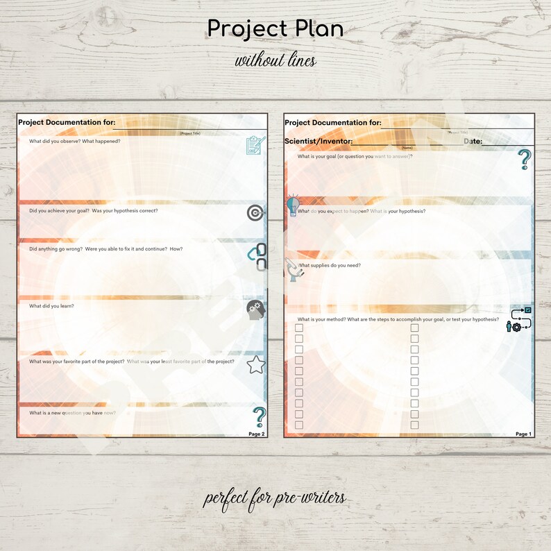 Project Science Experiment Documentation Lab Report Research Source ...
