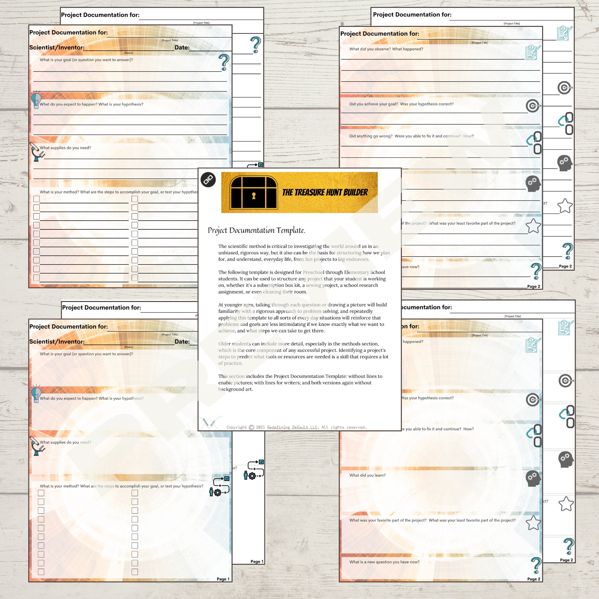 Project Science Experiment Documentation Lab Report Research Source ...