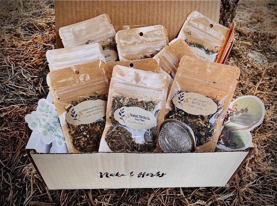 Herbal Tea Sample Box - Etsy