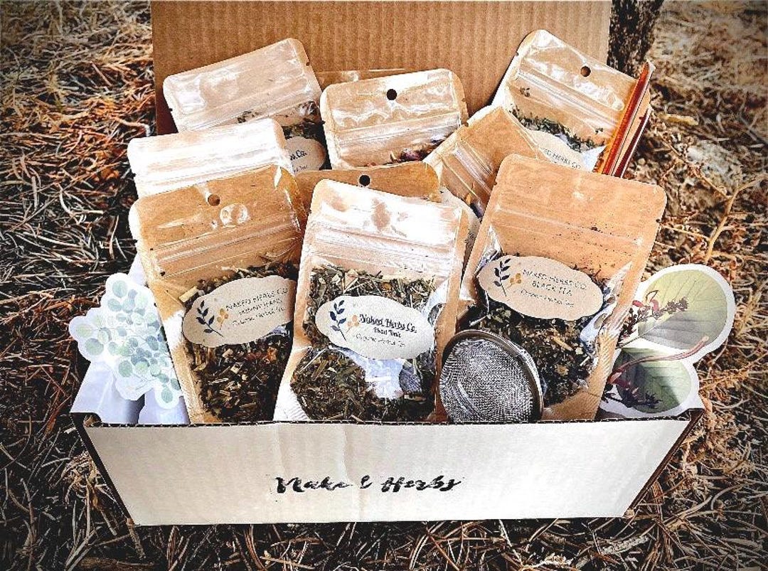 Herbal Tea Sample Box - Etsy